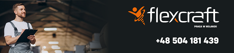 Oferta pracy Pracownik magazynu z oponami - bez wiekówki, wysoka stawka!, Flexcraft